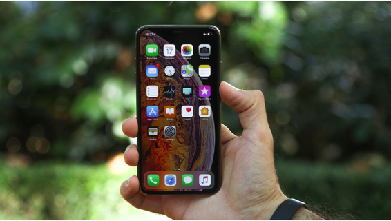 30s khắc phục màn hình iPhone XS Max bị sọc xanh triệt để
